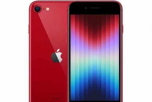 Смартфон iPhone SE 2022, 128 Гб, красный (Европа)
