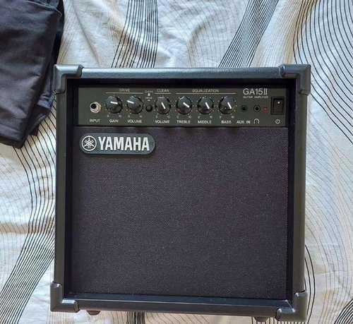 Yamaha GA15II черный комбоусилитель