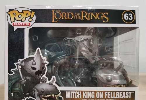 Funko pop Witch King on Fellbeast 63 rides