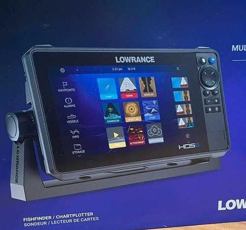 Эхолот lowrance hds 9 pro с датчиком 3 in 1