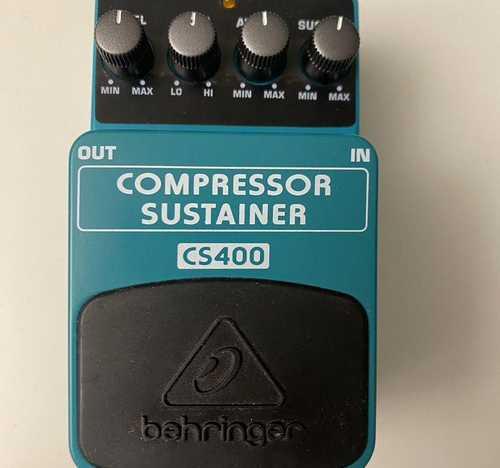 Гитарная педаль Compression sustainer CS400