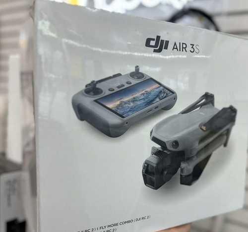 Квадрокоптер Dji Air 3s fly more combo Rc 2