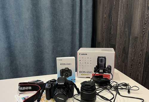 Canon eos 650d kit 18-55