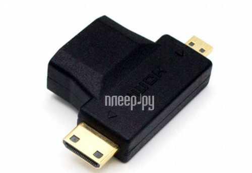 KS-is 2в1 hdmi F - Micro D hdmi/Mini C hdmi M