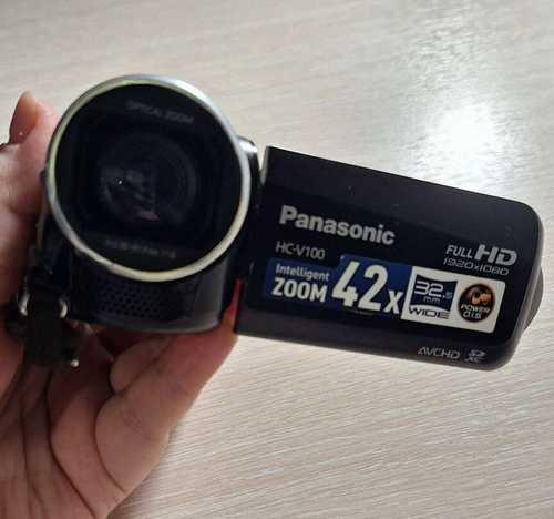 Видеокамера panasonic hc v100