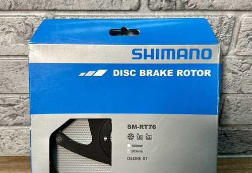 Ротор Shimano XT SM-RT76 203 mm 6 болтов