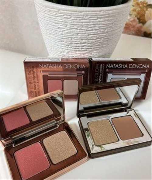 Natasha Denona Rose Cheek Duo, bronze glow