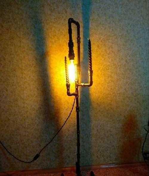 Лампа напольная в стиле Loft