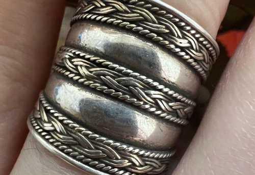 Серебряное кольцо 84 пробы редкость антиквариат