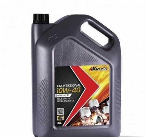 Моторное масло AKross professional 10W-40 полусинт