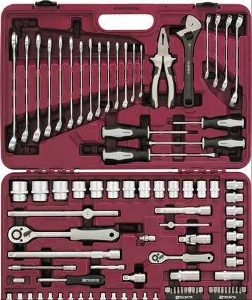 UTS0101 Набор инструмента универсальный 1/4", 1/2"