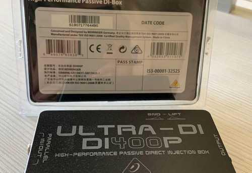 DI-box Behringer Ultra DI400P