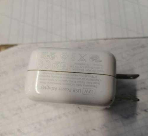 Адаптер питания Apple USB Power Adapter 12W