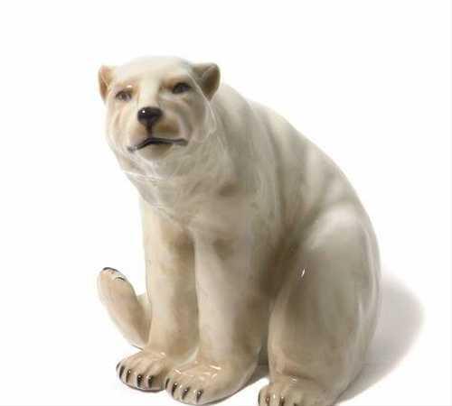 Фарфоровая фигура "Белый медведь". Rorstrand