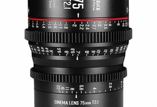 Объектив Meike S35 Prime 75mm T2.1 EF