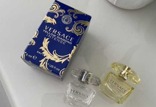 Versace пустые флаконы и коробочка