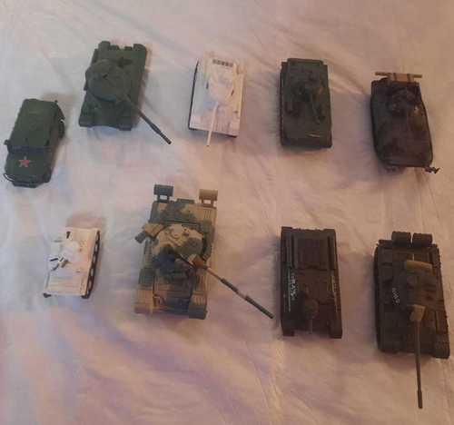 Модели танков и другой военной техники