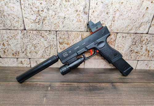 Пистолет на орбизах Glock 18