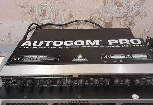 Компрессор behringer autocom PRO MDX 1400