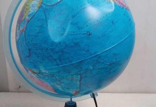 Globen Глобус Земли физико-политический рельефный