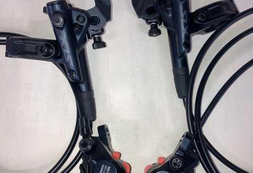 Комплект тормозов shimano SLX M-7120 4х поршневые