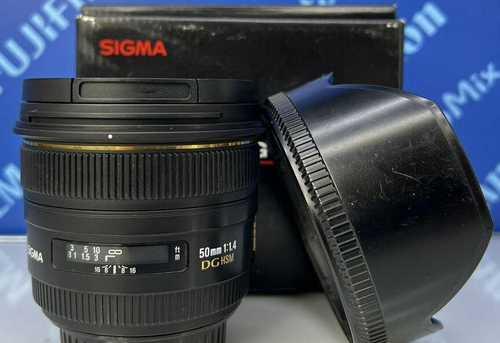 Sigma 50mm f/1.4 DG EX на canon
