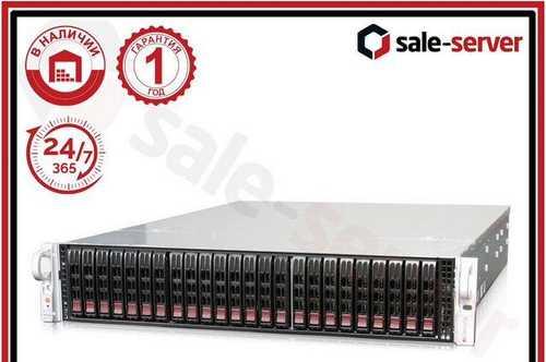 Supermicro 2028R-e1cr24l 12LFF 2x E5-2640 v3 32GB