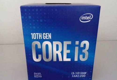 Процессор Intel Core i3-10100F BOX