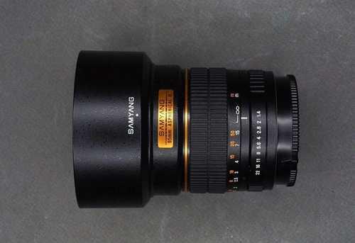 Samyang 85mm f/1.4 Aspherical IF (Sony A)