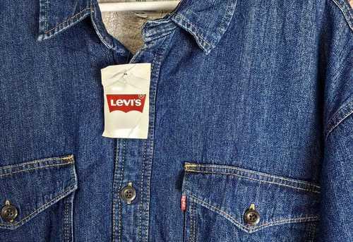 Рубашка утеплённая Levi's новая XL