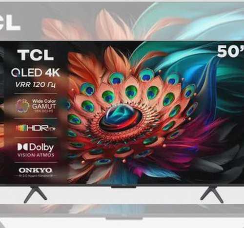 Телевизор TCL 50C655-CN Новый