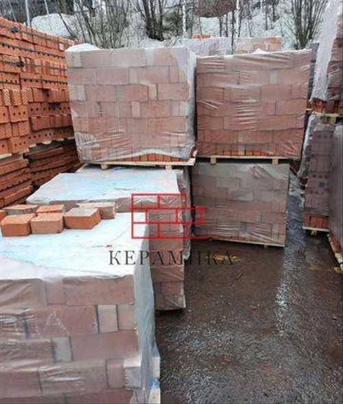 Кирпич цокольный полнотелый М-150 Чебоксарский