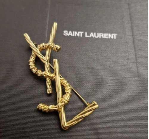 Брошь YSL