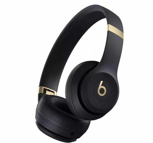 Наушники Beats Solo 4, Black/Gold, черный/золотой