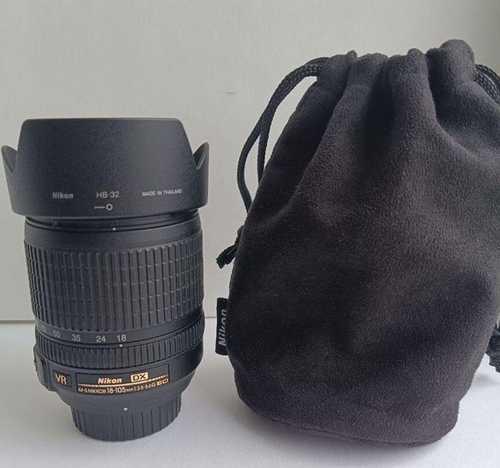 Nikon 18-105mm VR с царапкой