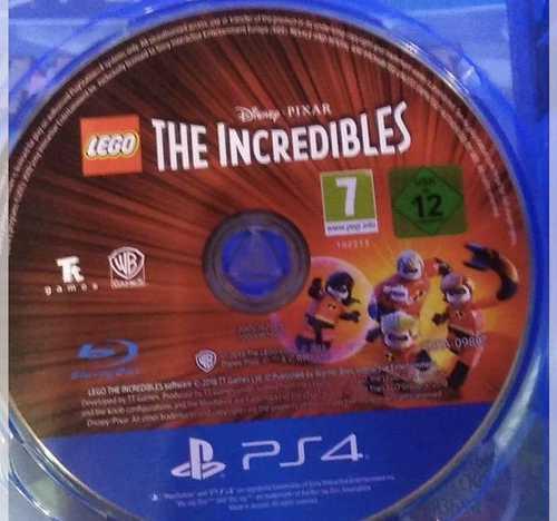 Lego the incredibles ps4 ps5 Русская версия