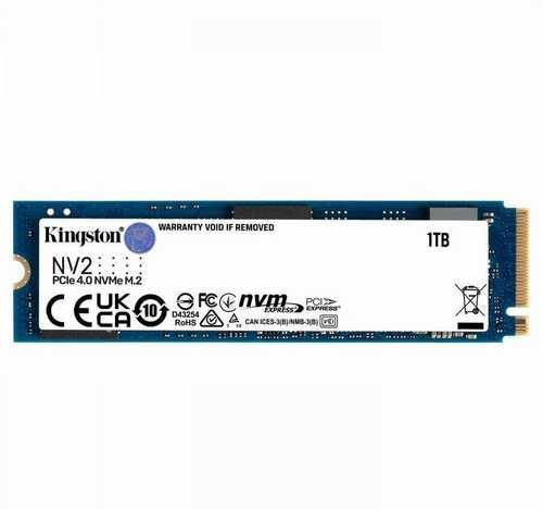 Внутренний SSD диск kingston NV2 1000GB