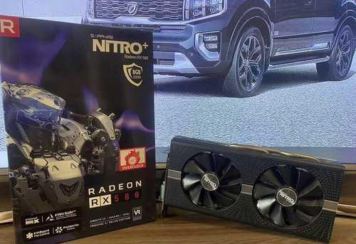 Видеокарта Sapphire Radeon RX 580 8gb nitro+