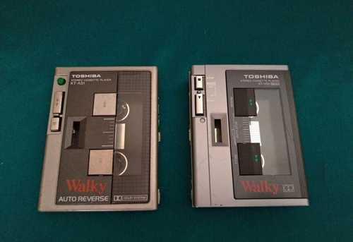 Toshiba KT-AS1 и Tochiba KT-VS2 кассетные плееры