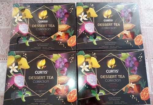 Чай curtis, Коллекция Dessert Tea,30 сашетов-4 уп