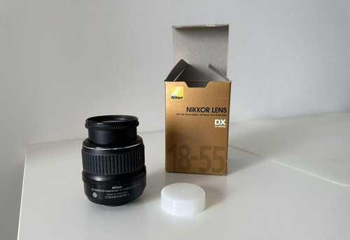 Неисправный объектив Nikon 18-55 mm, f/3.5-5.6