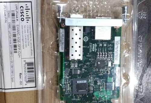 Модуль Cisco ehwic-1GE-SFP-CU