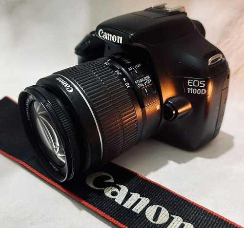 Зеркальный фотоаппарат canon eos 1100d обьектив