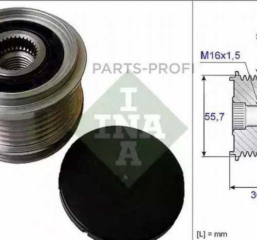 INA 535016110 Шкив генератора