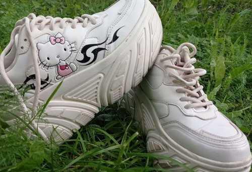 Кроссовки bershka hello kitty