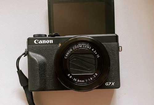 Фотоаппарат canon powershot g7x mark iii