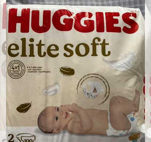 Huggies elite soft 2 100