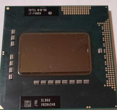 Процессор Intel Core i7-740QM -лот V020A348