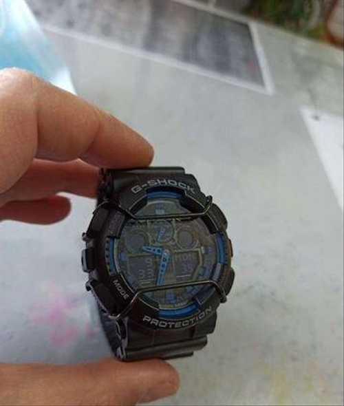 Оригинальные Casio G-shock GA-100 и AW-591