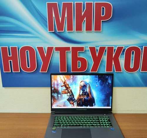 Новый игровой 17" i5 12gen, 32gb, RTX 3050 Ti,RGB